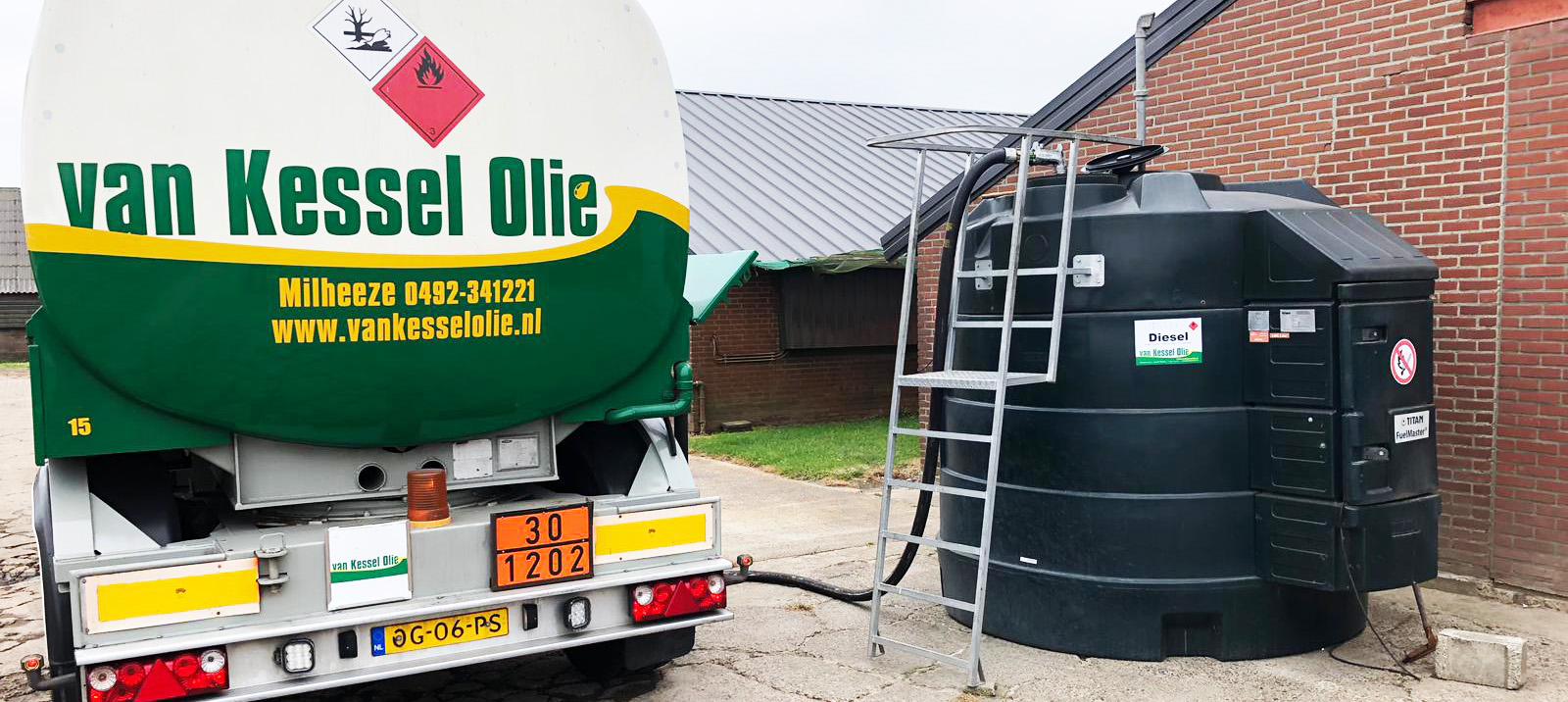 Dieseltanks in staal en kunststof - Van Kessel