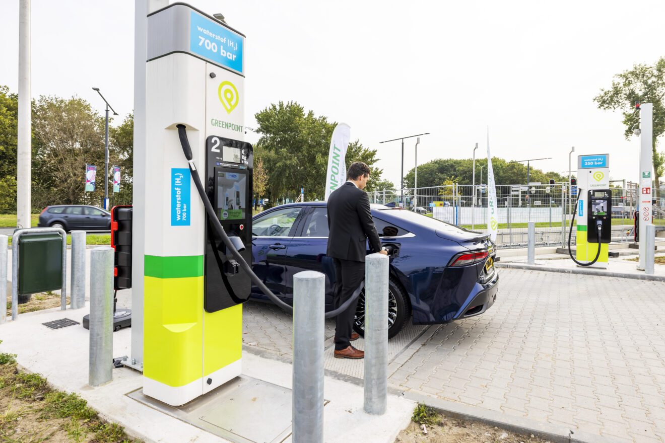 Greenpoint waterstof tankstation Dordrecht
