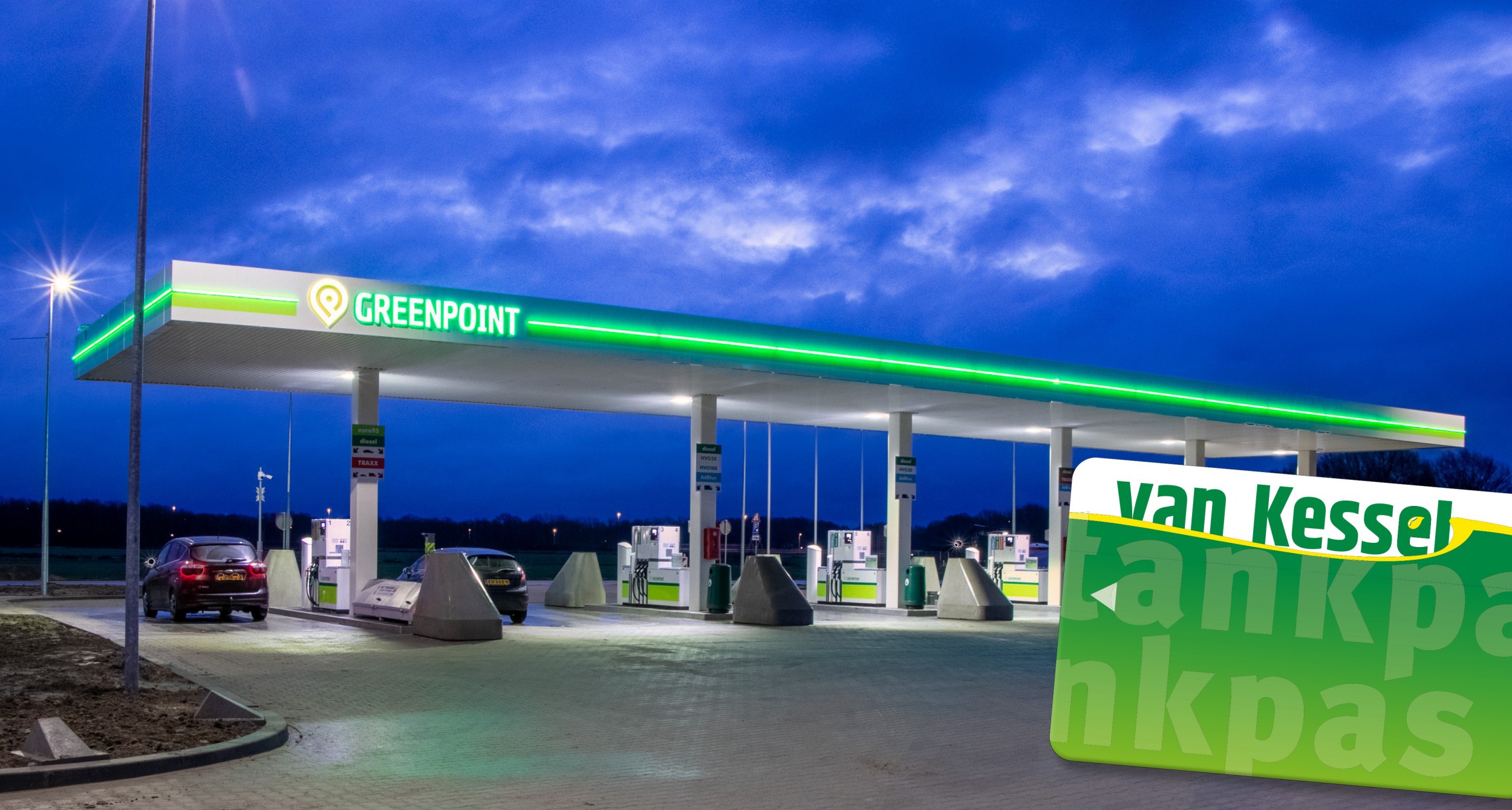 Van Kessel tankpas: dé tankpas voor duurzame brandstoffen